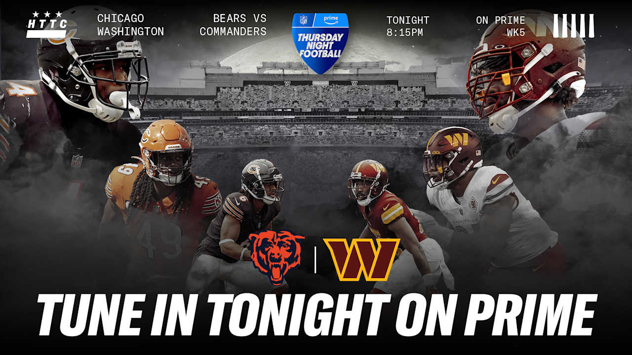 Commanders vs. Bears | How to watch, listen and live stream