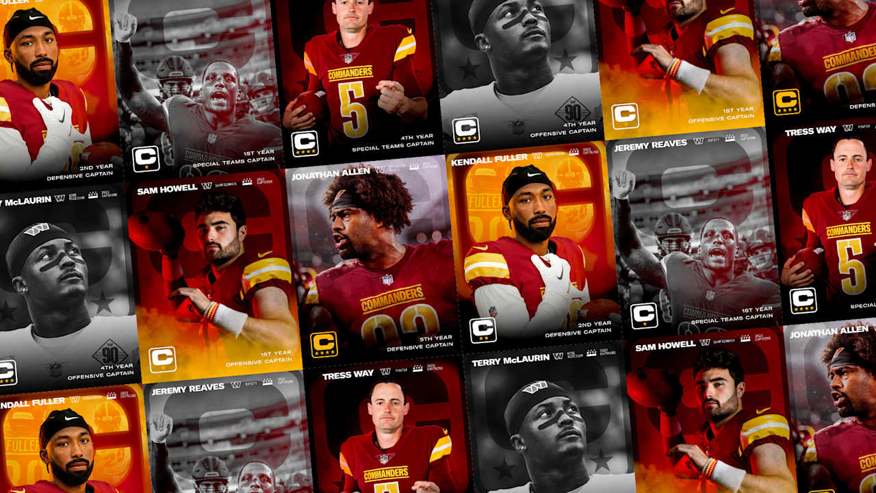 Commanders announce captains for 2023 season