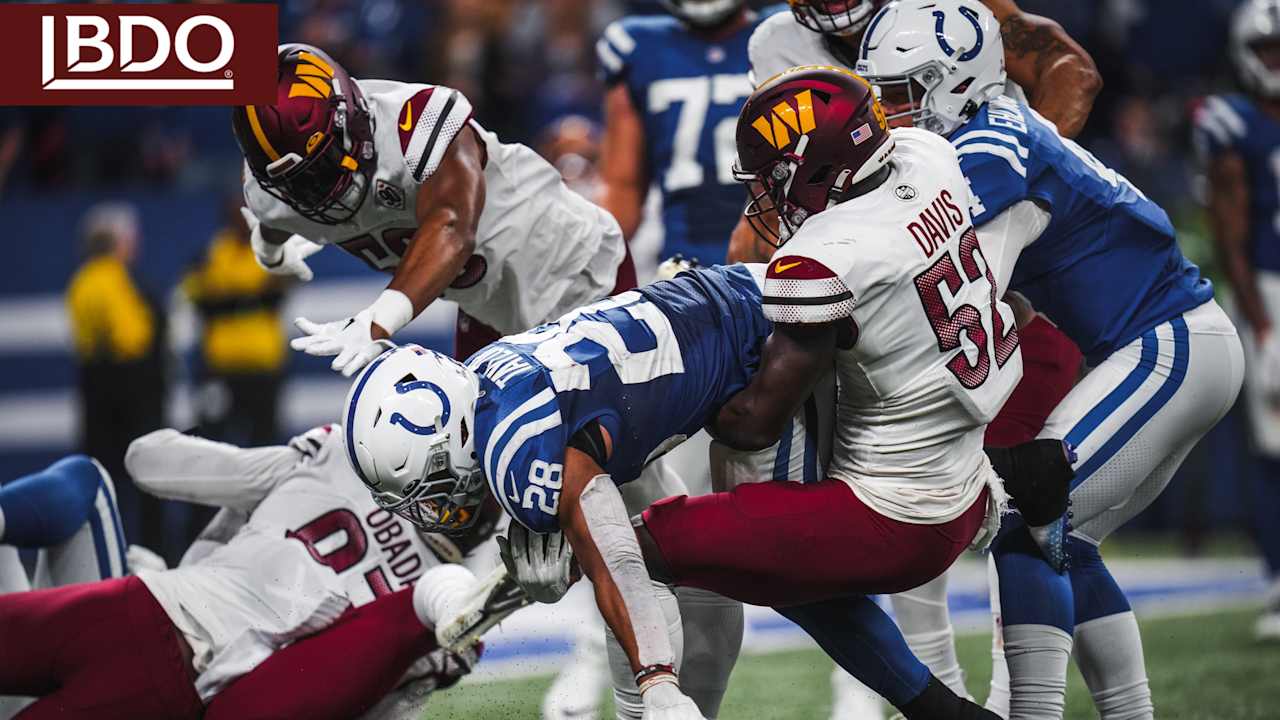 Commanders-Colts Stats & Snaps