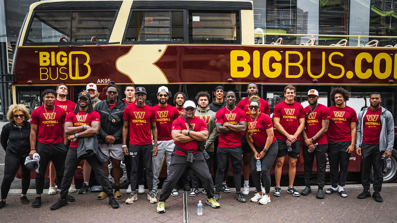 Commanders rookies spent offseason introducing themselves to the DMV ...