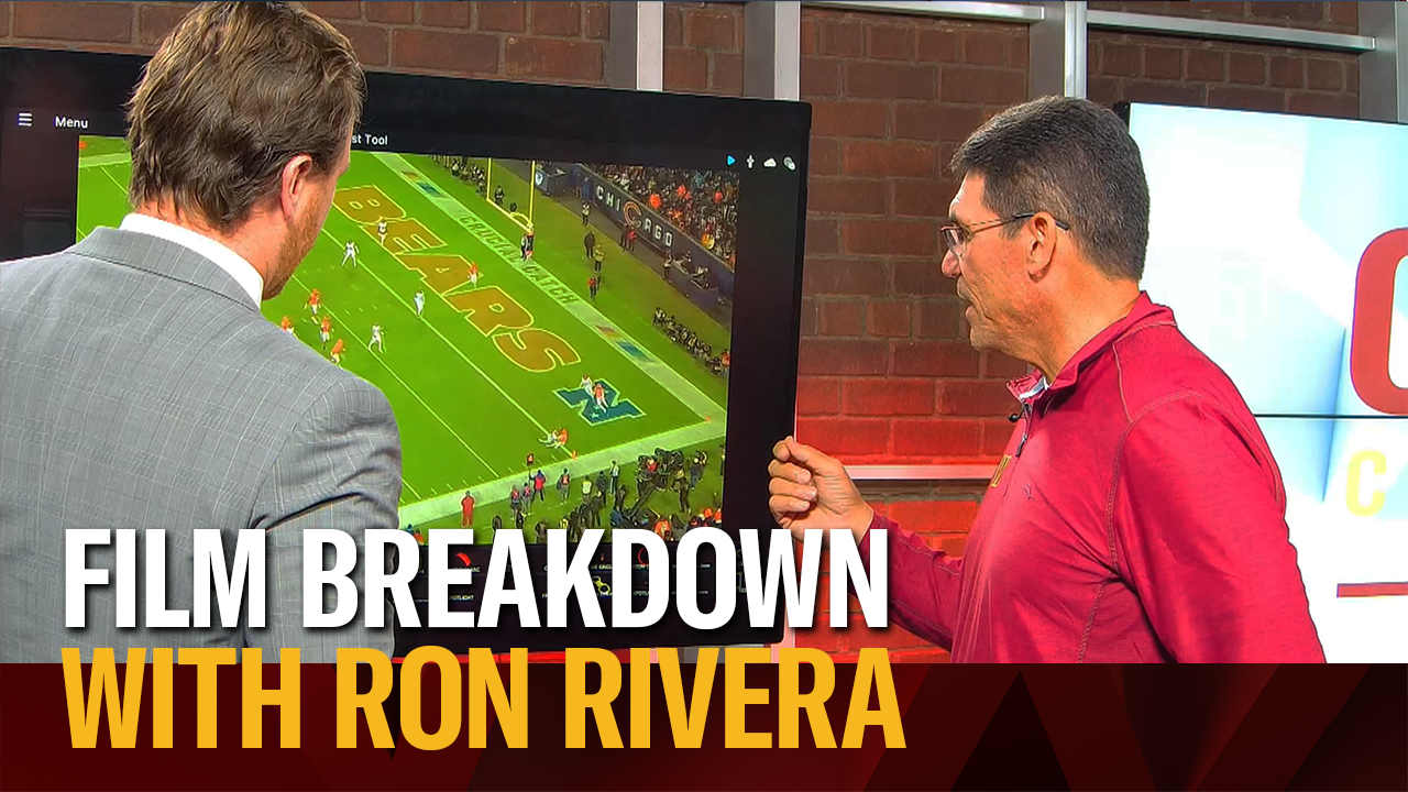 Film breakdown with Ron Rivera | Running backs room and defensive line
