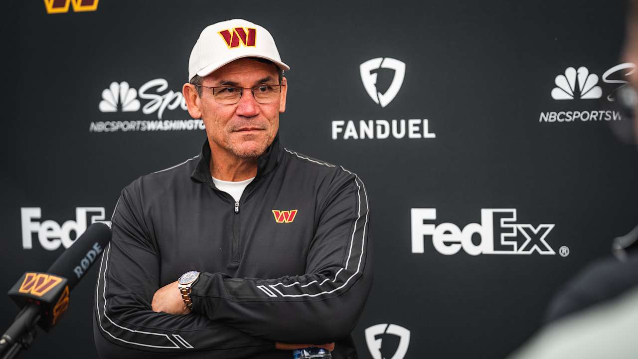 Ron Rivera | Jahan Dotson 'looks as solid as advertised'