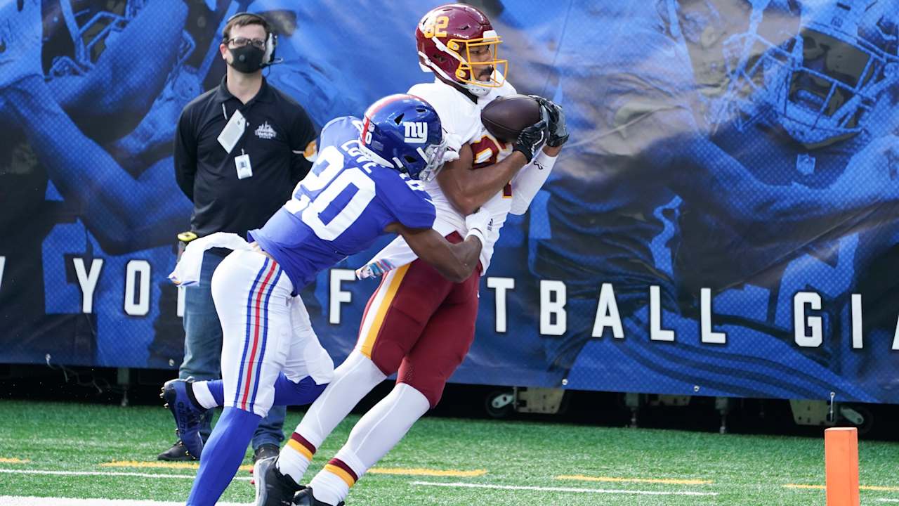 3 Quick Hits From Washington's First Half Against The Giants
