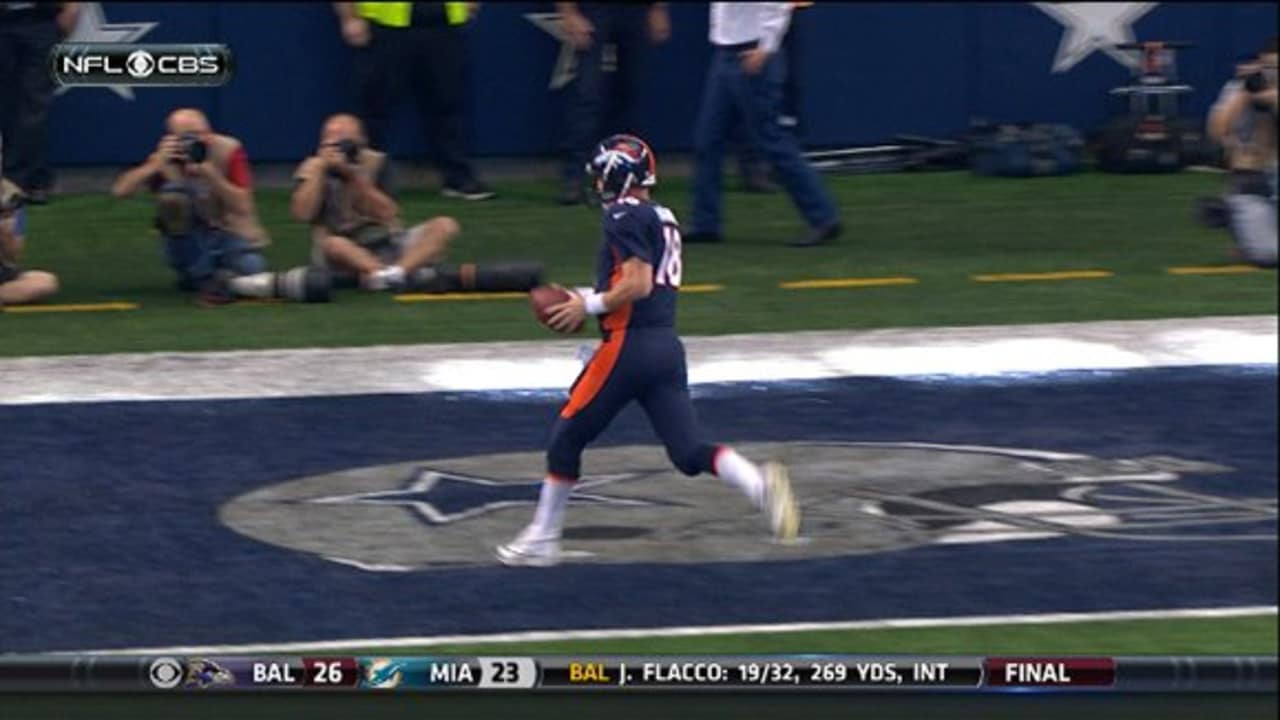 Manning Jogs Into End Zone Untouched