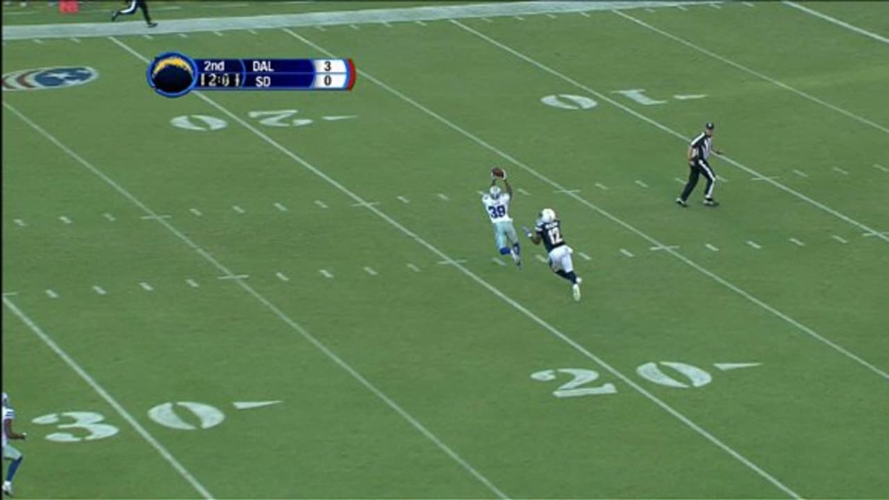 Brandon Carr intercepts Philip Rivers