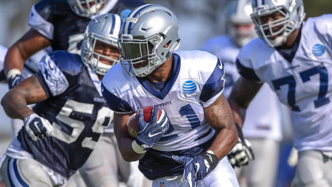 Zeke Works Back Into Practice; Updates Status For Upcoming Preseason Games