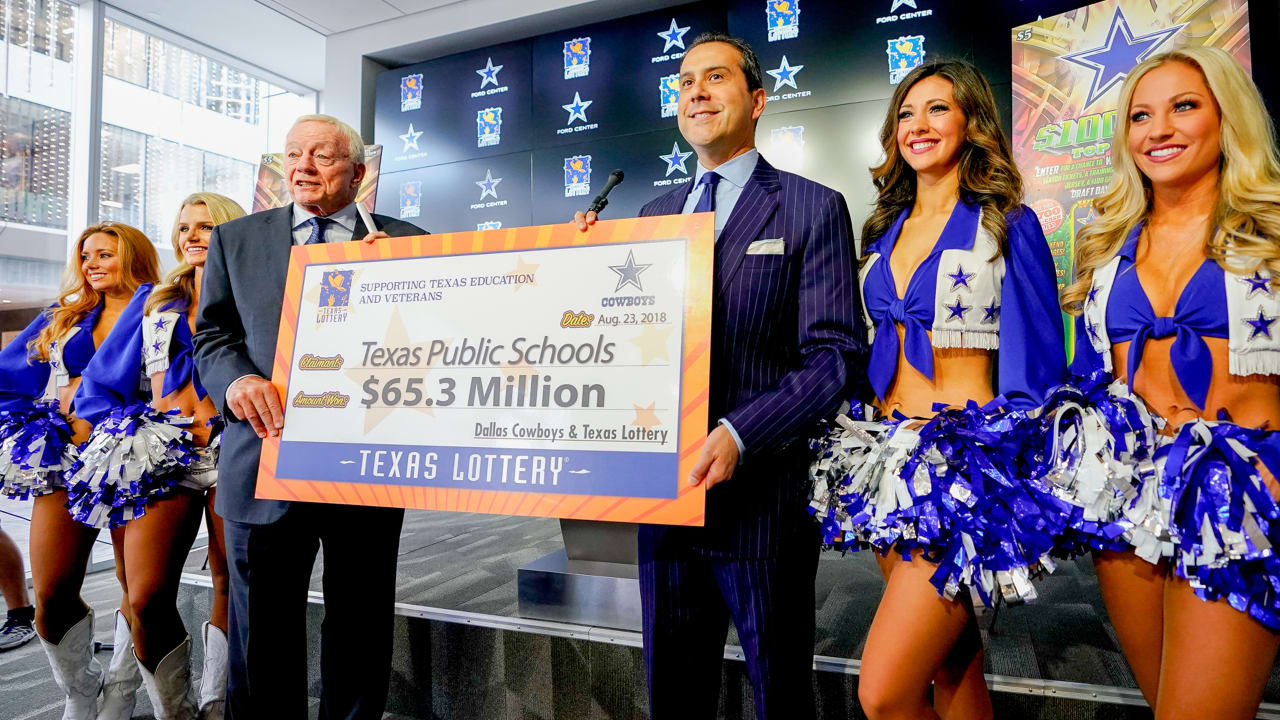 Cowboys, Texas Lottery Launch New Scratch Ticket
