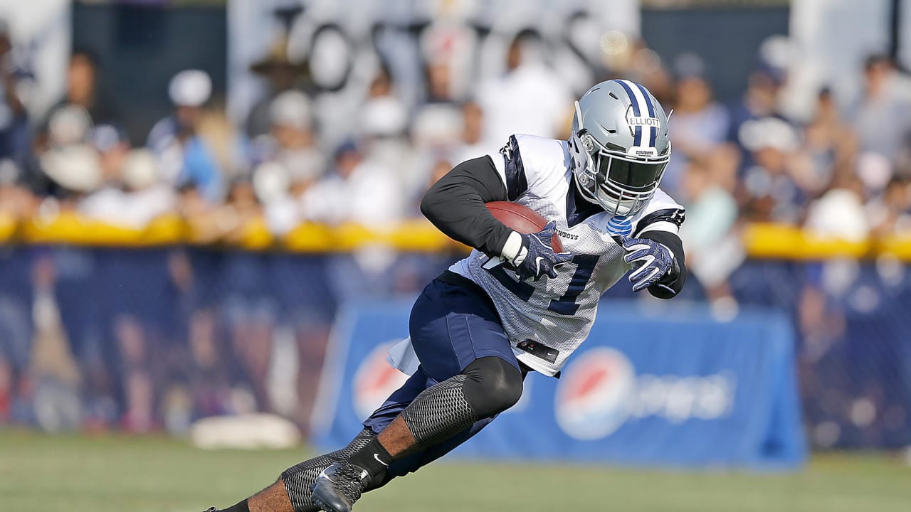 Mon. Practice Recap: Zeke Takes His First NFL Hits; Rookies Impress