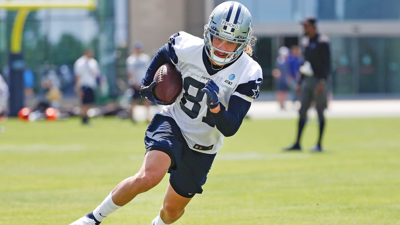 Fehoko emocionado de trabajar con los receptores veteranos