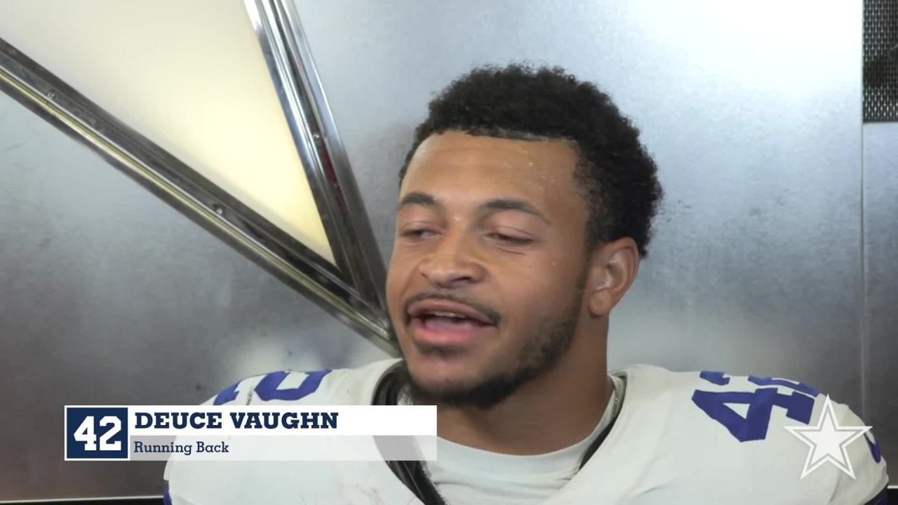 Deuce Vaughn Postgame Preseason | #JAXvsDAL
