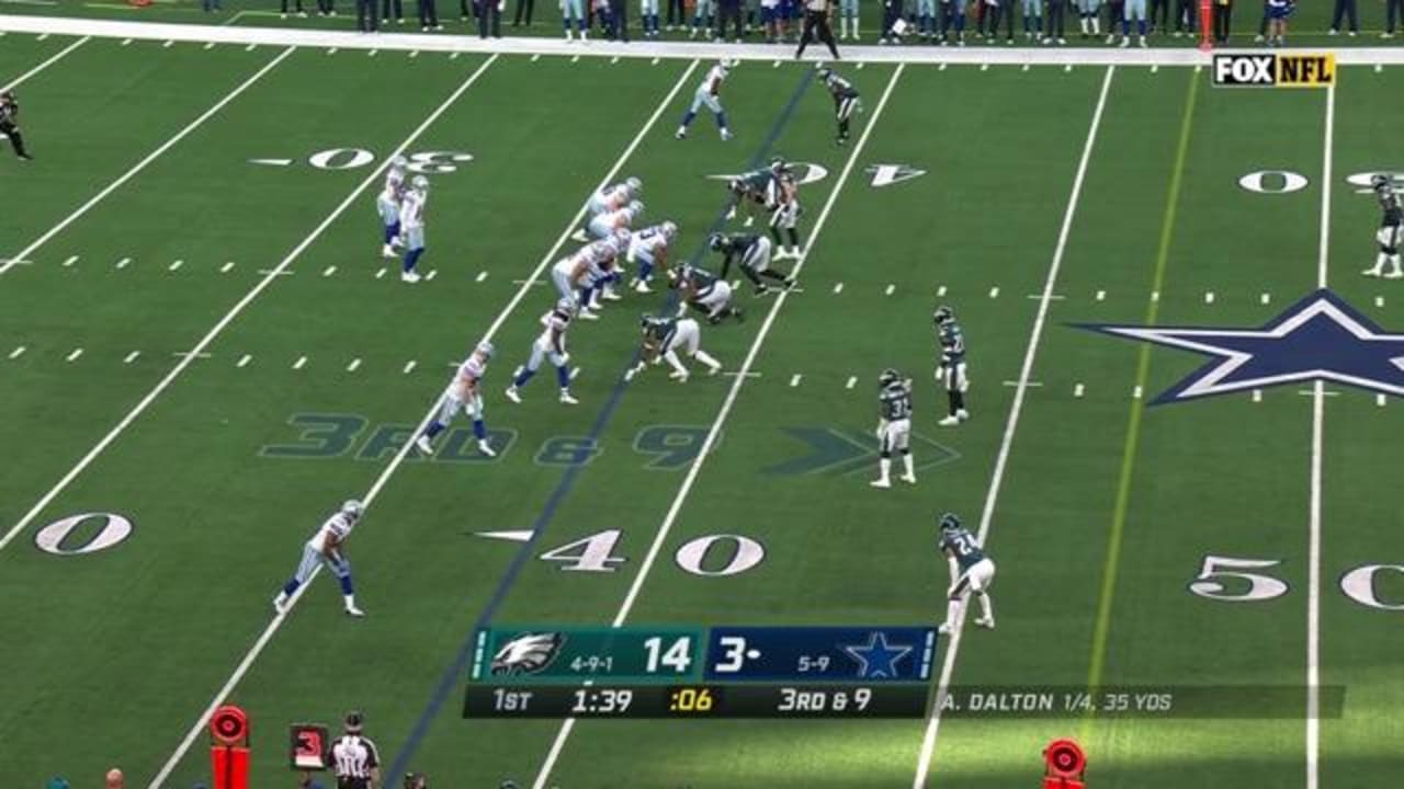 Andy Dalton Makes Changes Pre-Snap to Convert