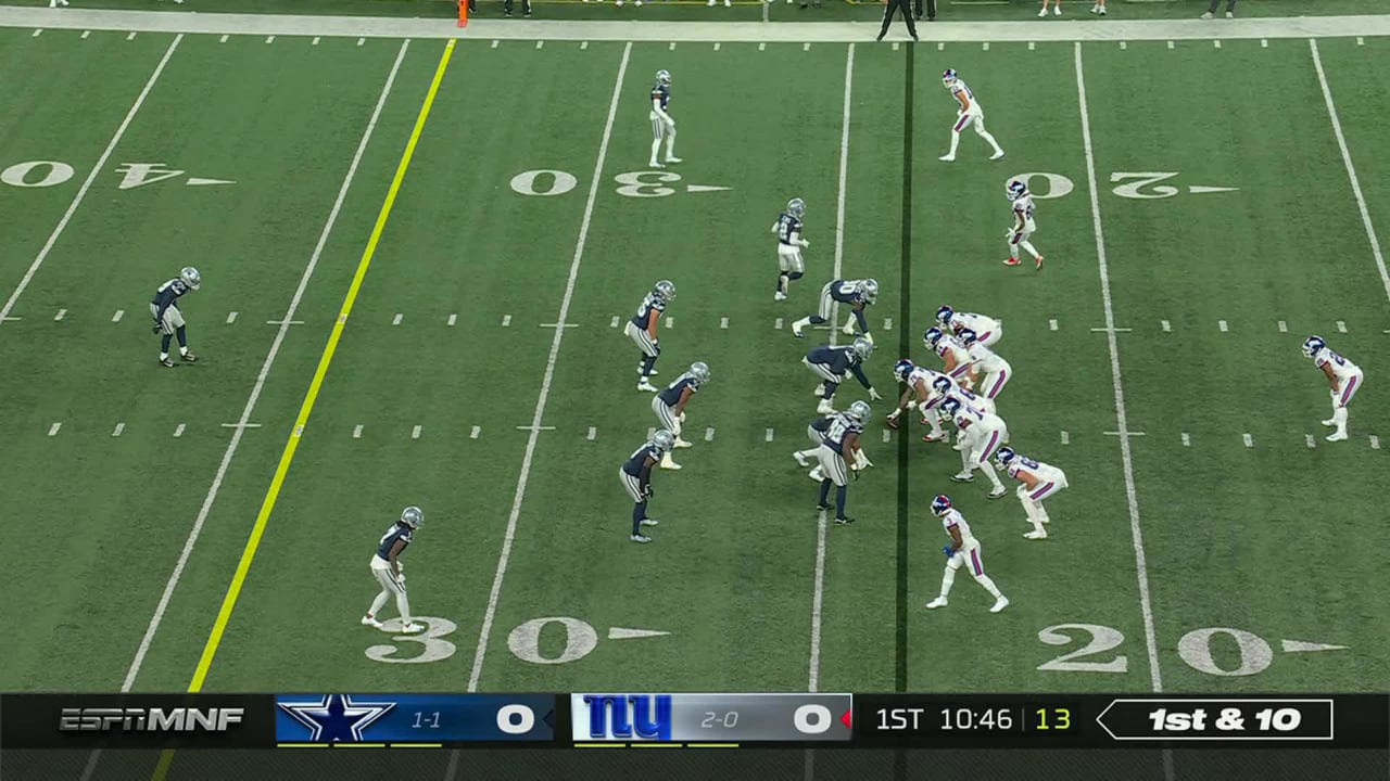 Demarcus Lawrence Sacks Jones for 4-yard Loss