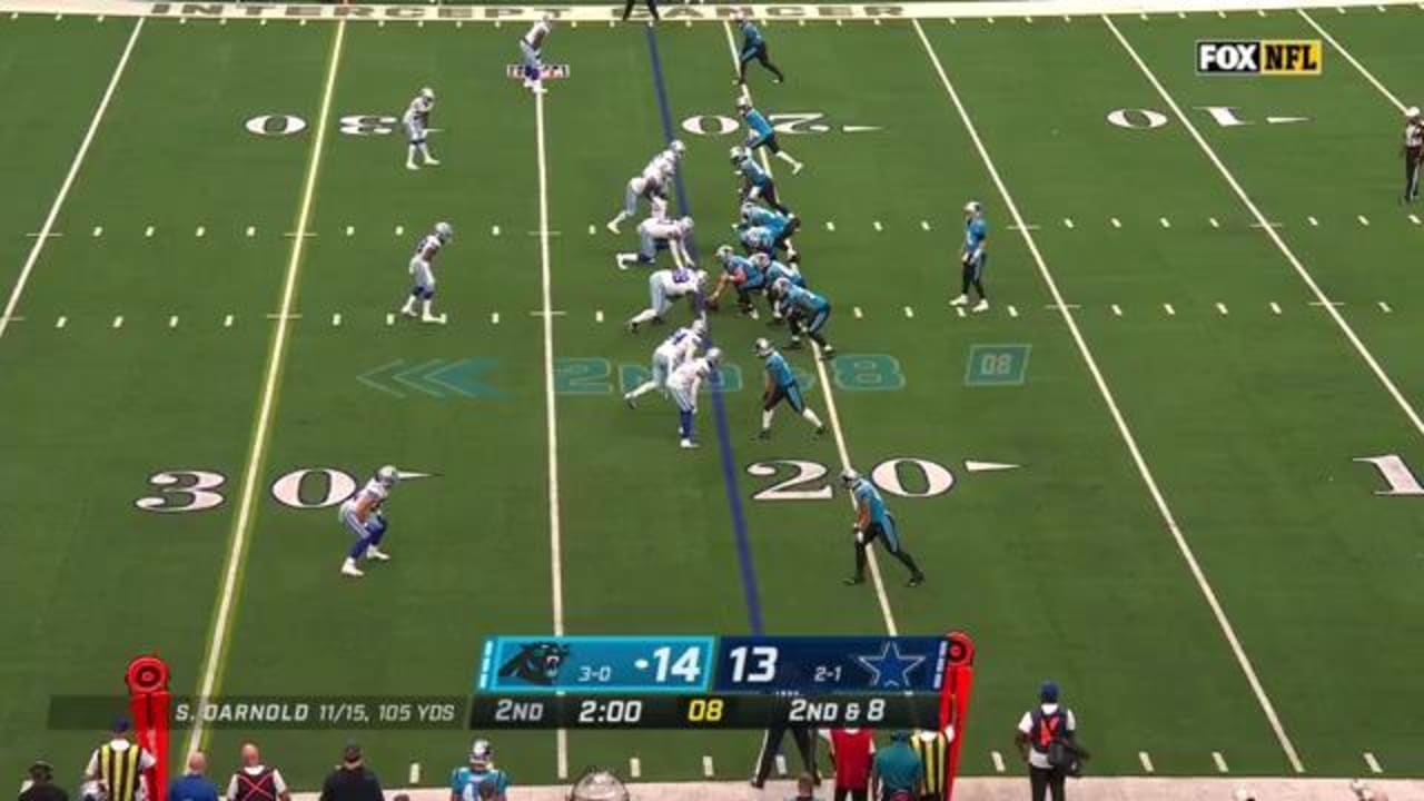 Randy Gregory Yanks Darnold Down for His 2nd Sack