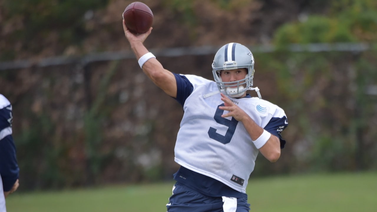 Practice Update: Romo Throws In Practice; One Absence On Defense