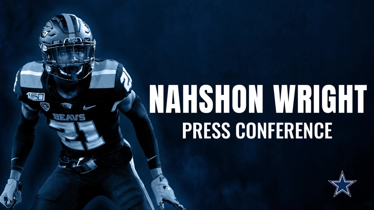 Nahshon Wright: Draft Day Conference Call | 2021