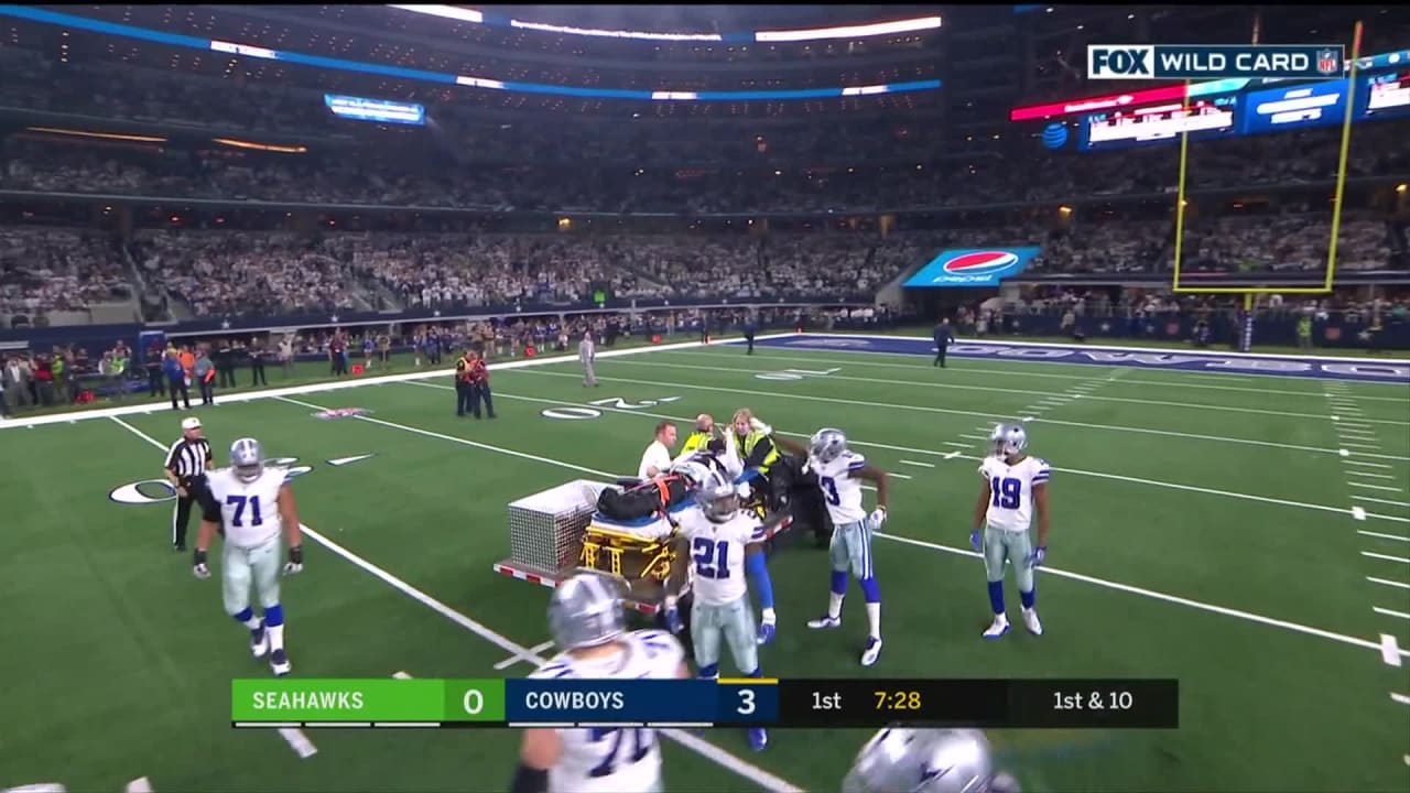 Allen Hurns Leaves The Game After Catch