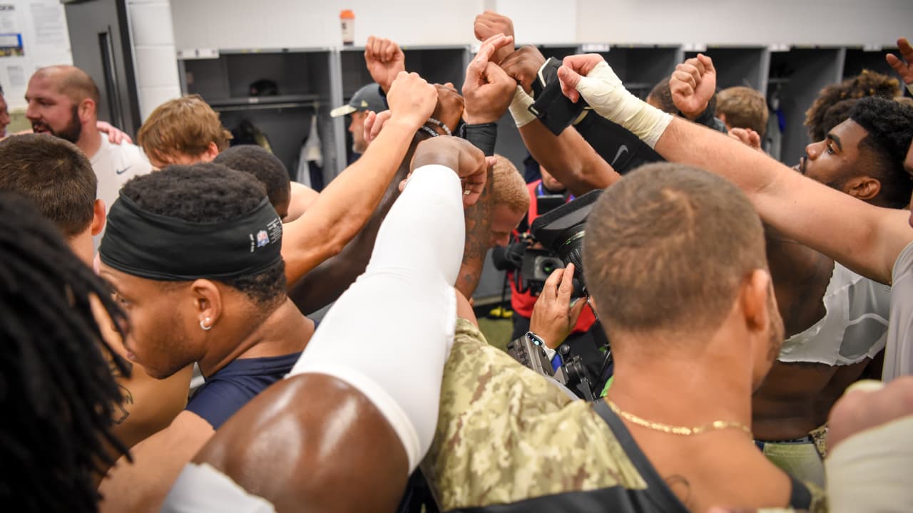 Locker Room Celebration & Speech After Cleveland Win