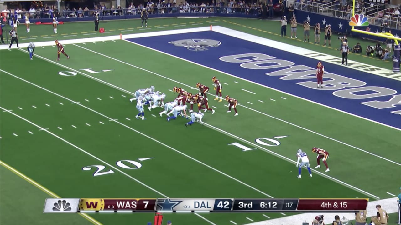 Special Teams TD! Cowboys' 3rd Blocked Punt of '21