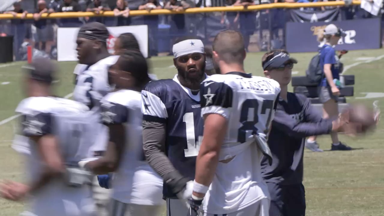 Reporte Vaquero: RB Rico Dowdle y TE Jake Ferguson se destacan