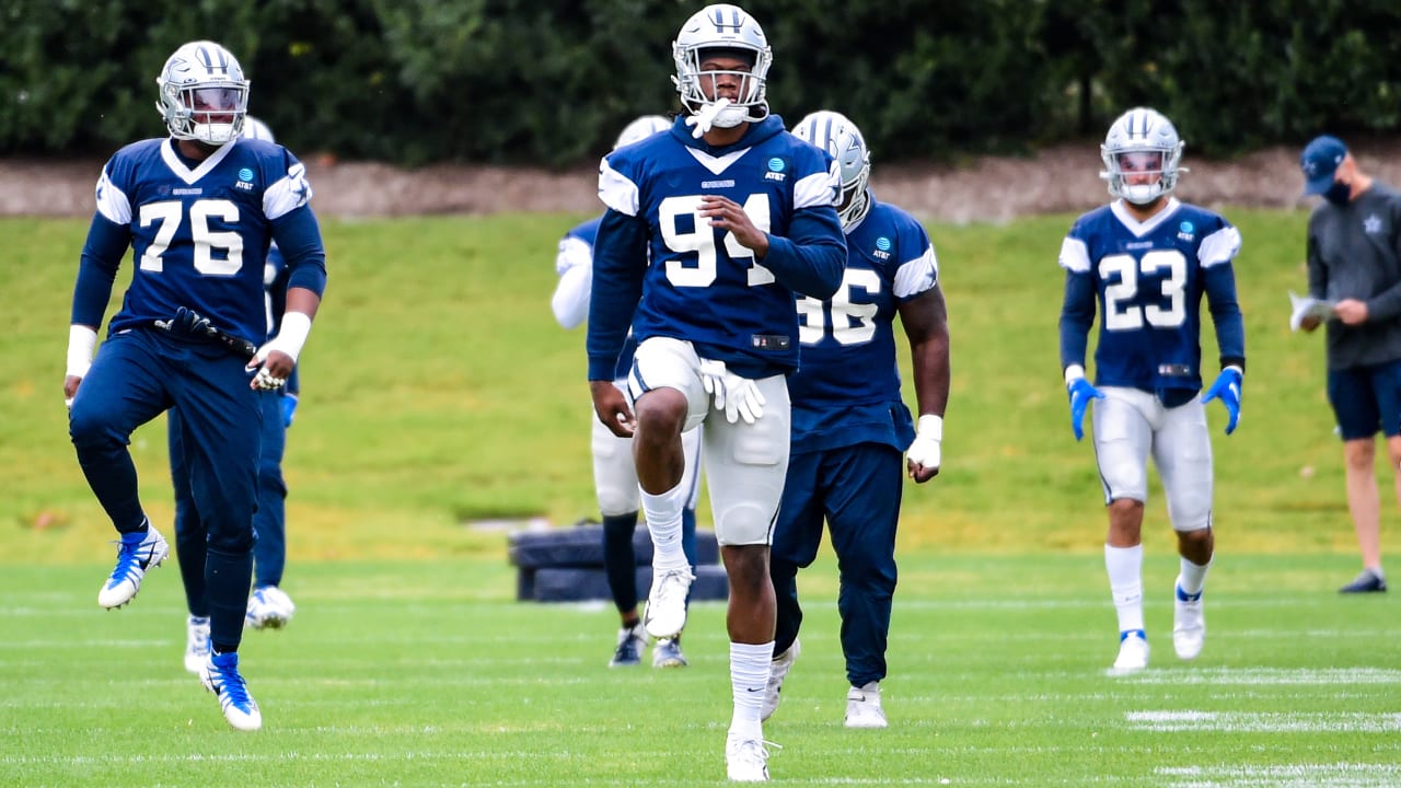 Randy Gregory Looks “Lights Out” At Practice