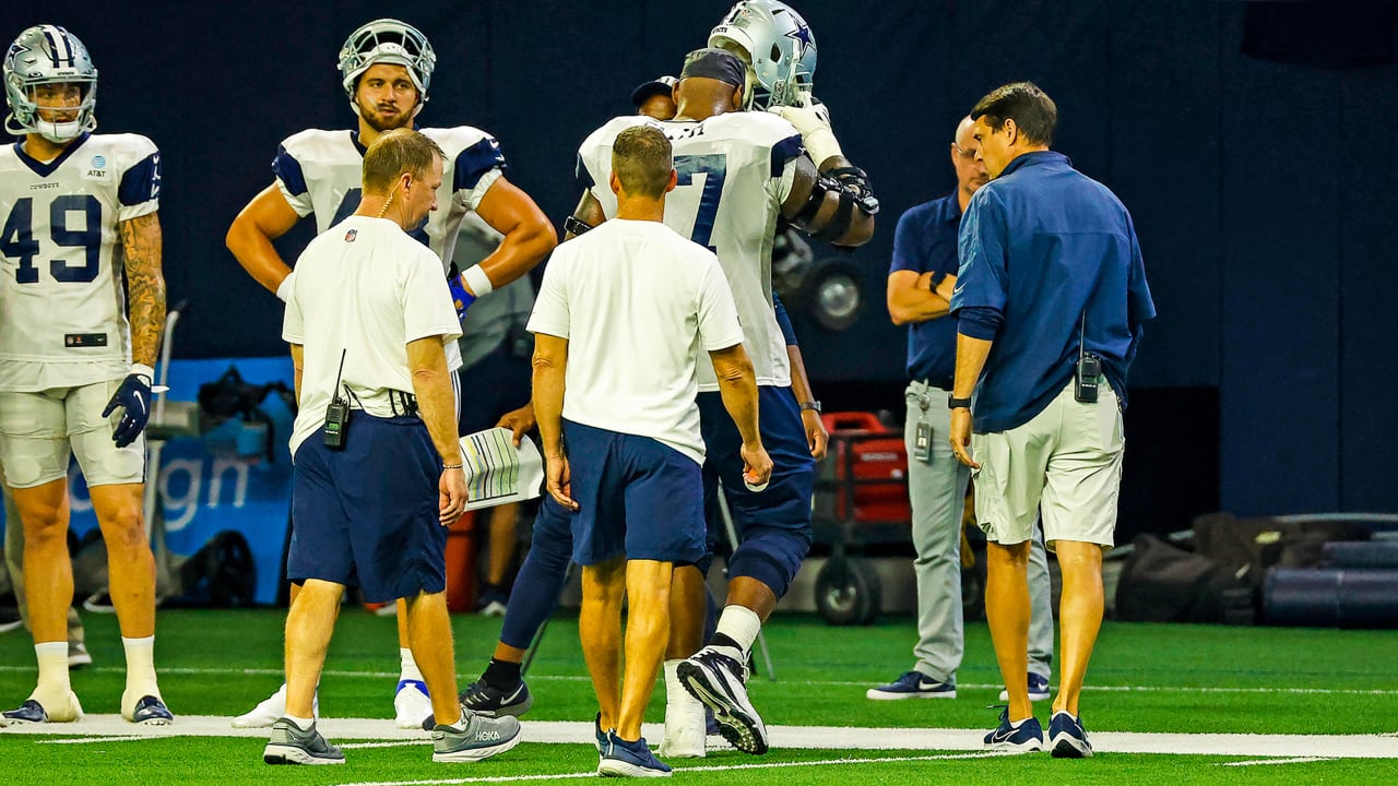 Tyron Smith Leaves Practice; Will Have MRI Thurs.