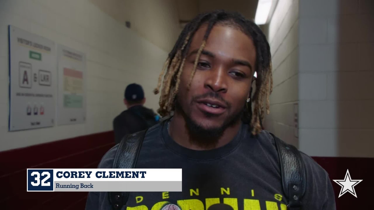 Corey Clement Postgame Week 14 | #DALvsWAS
