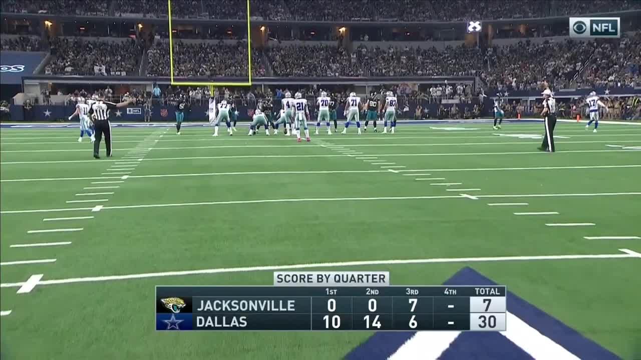 Zeke Powers Through Backfield For 15-Yard TD