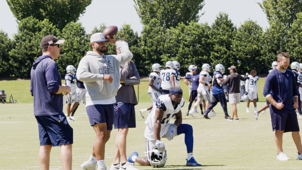 Inside Access: Dak Prescott Throws With Left Hand