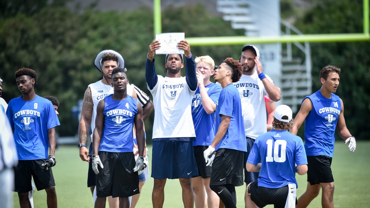 Coaches, Players Bond With Local Youth During 5th Annual Cowboys U Camp