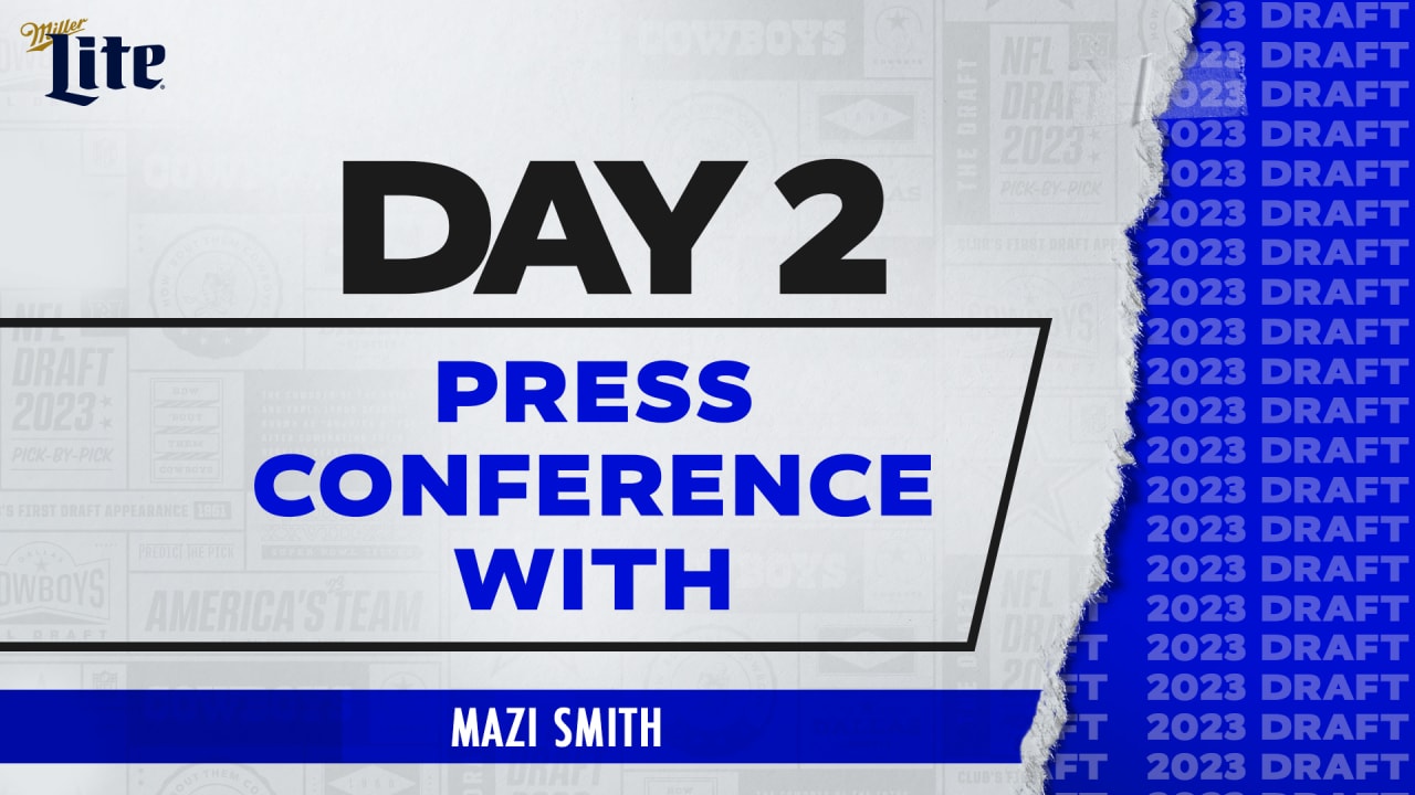 Mazi Smith Introduction Press Conference | 2023