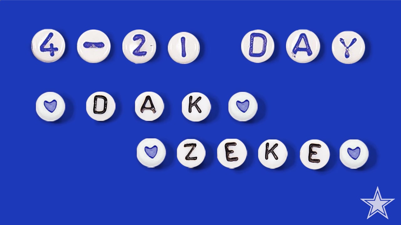 Celebrating Dak and Zeke on 4-21 | 2021