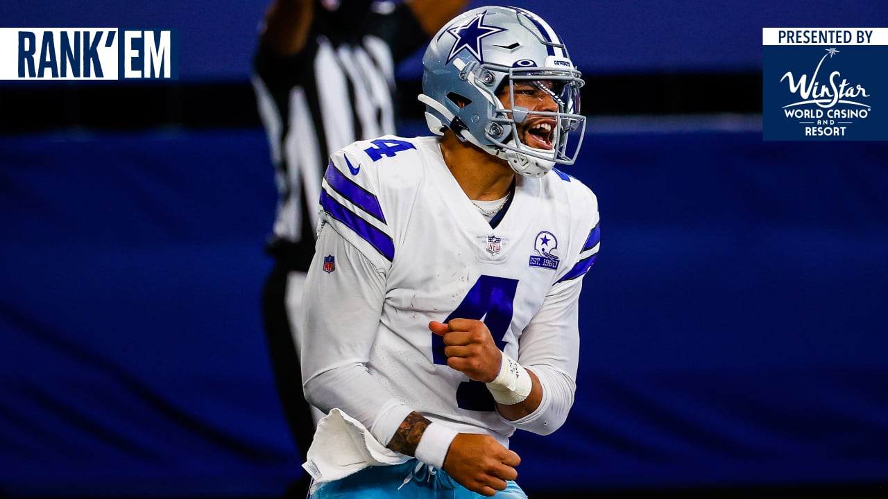 Rank'Em: Top 10 Plays of Dak’s 2020 Season