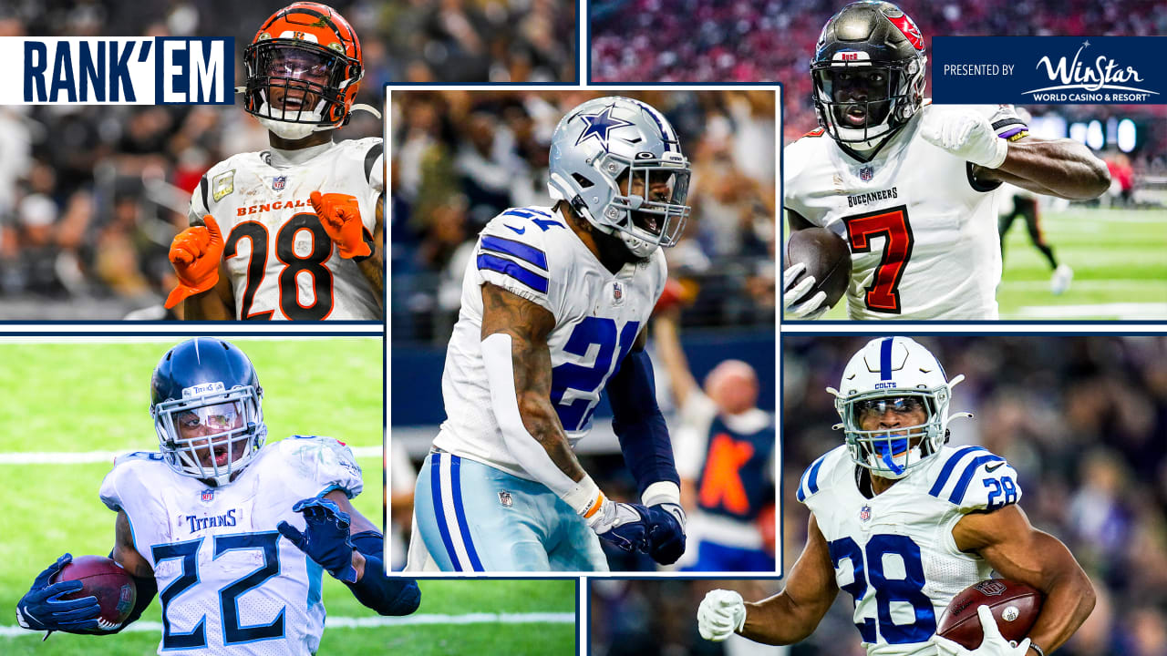 Rank'Em: Top RBs on 2022 Schedule; Where’s Zeke?