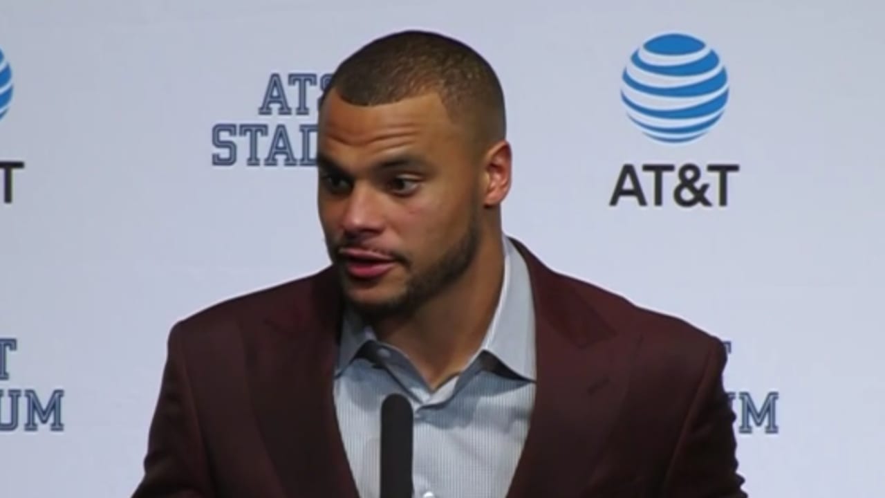 Dak Prescott Postgame Press Conference - 11/19/17 vs. PHI