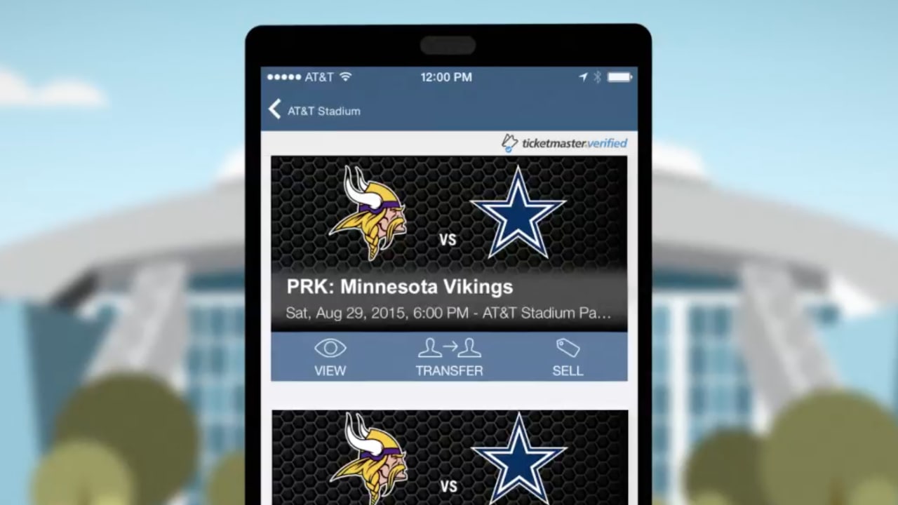 AT&T Stadium Suites - Mobile App Ticketing Demo