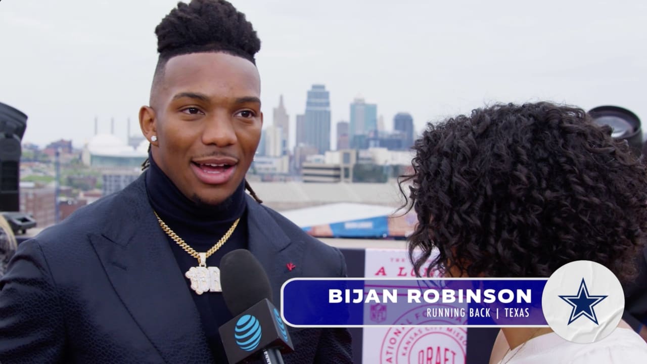 NFL Draft Red Carpet: Bijan Robinson | 2023