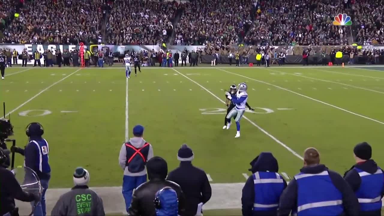 Cole Beasley Leaps For Perfect Sideline Catch