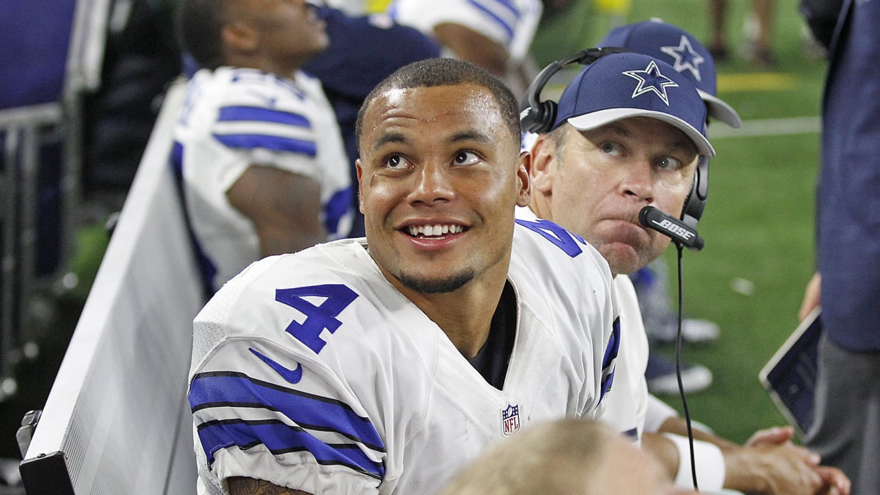 Prescott Continues To Play Beyond His Years, Highlighted By First TD Pass
