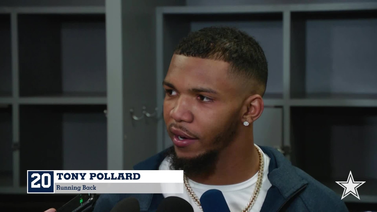 Tony Pollard Postgame Wild Card | #DALvsTB