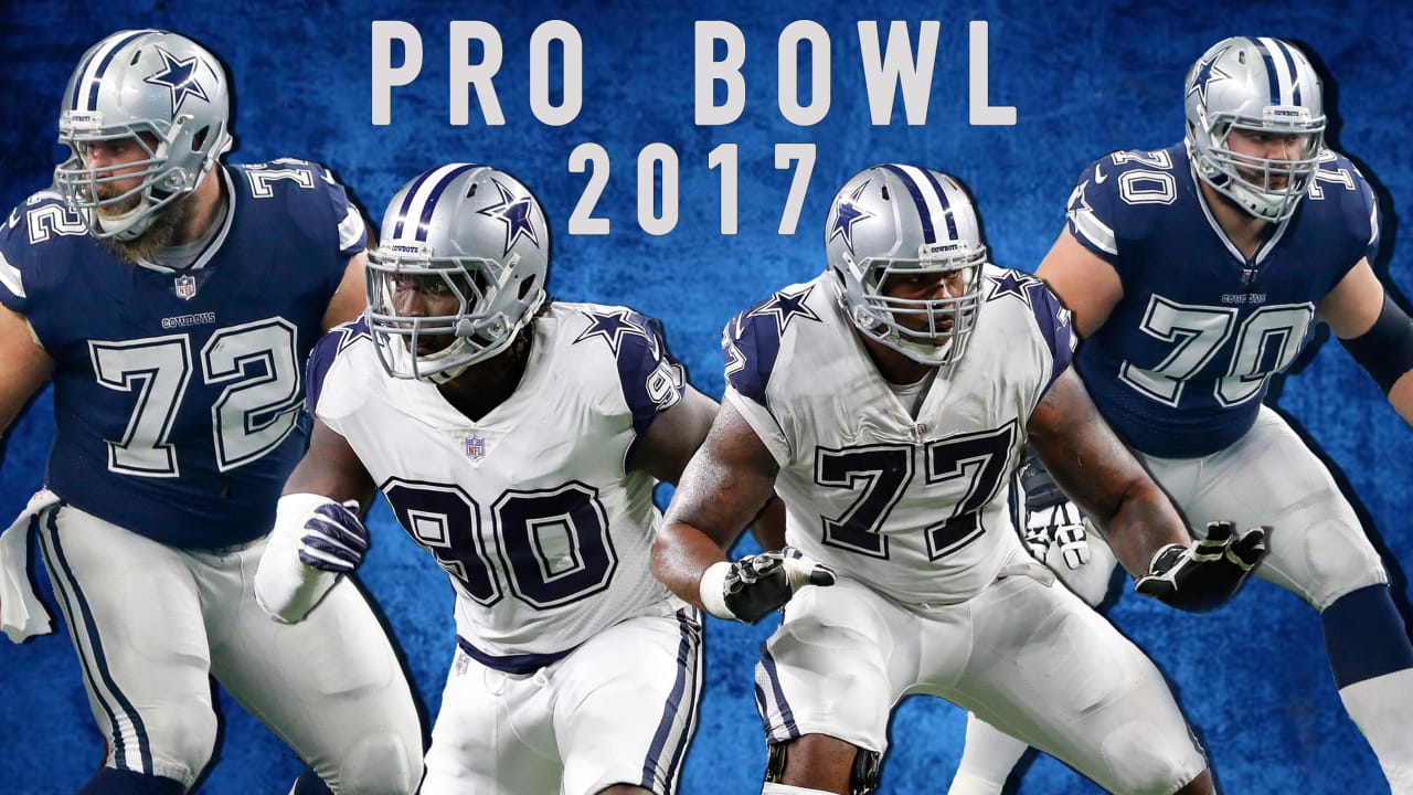 Cuatro Cowboys fueron seleccionados para el Pro Bowl 2017