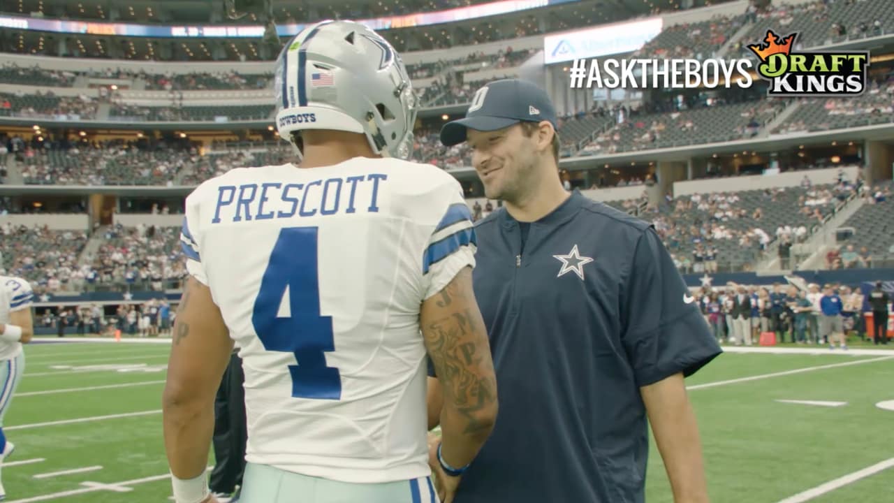 #AskTheBoys: Tony Romo and Dak Prescott Dynamic?