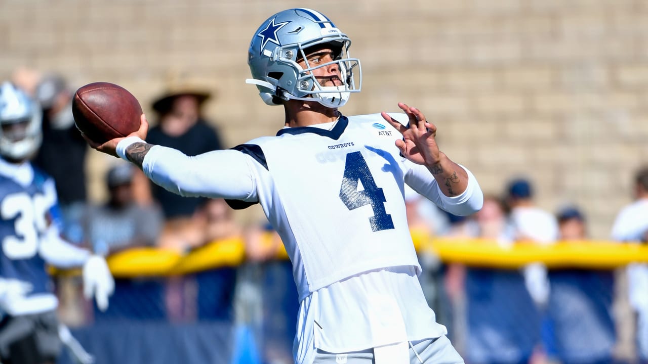 Dak Focused On The Field, Not Contract Talk