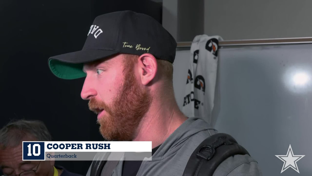 Cooper Rush: Postgame Preseason | #DALvsSEA