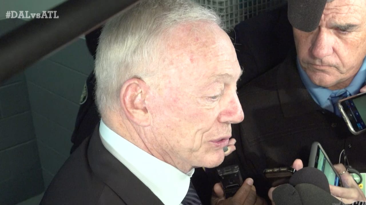 Jerry Jones: "Very Much Concerned" After ATL Loss