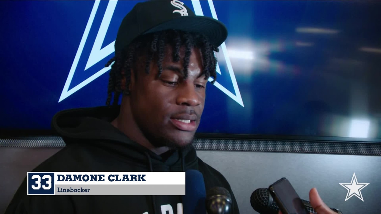 Damone Clark Postgame Week 8 | #CHIvsDAL