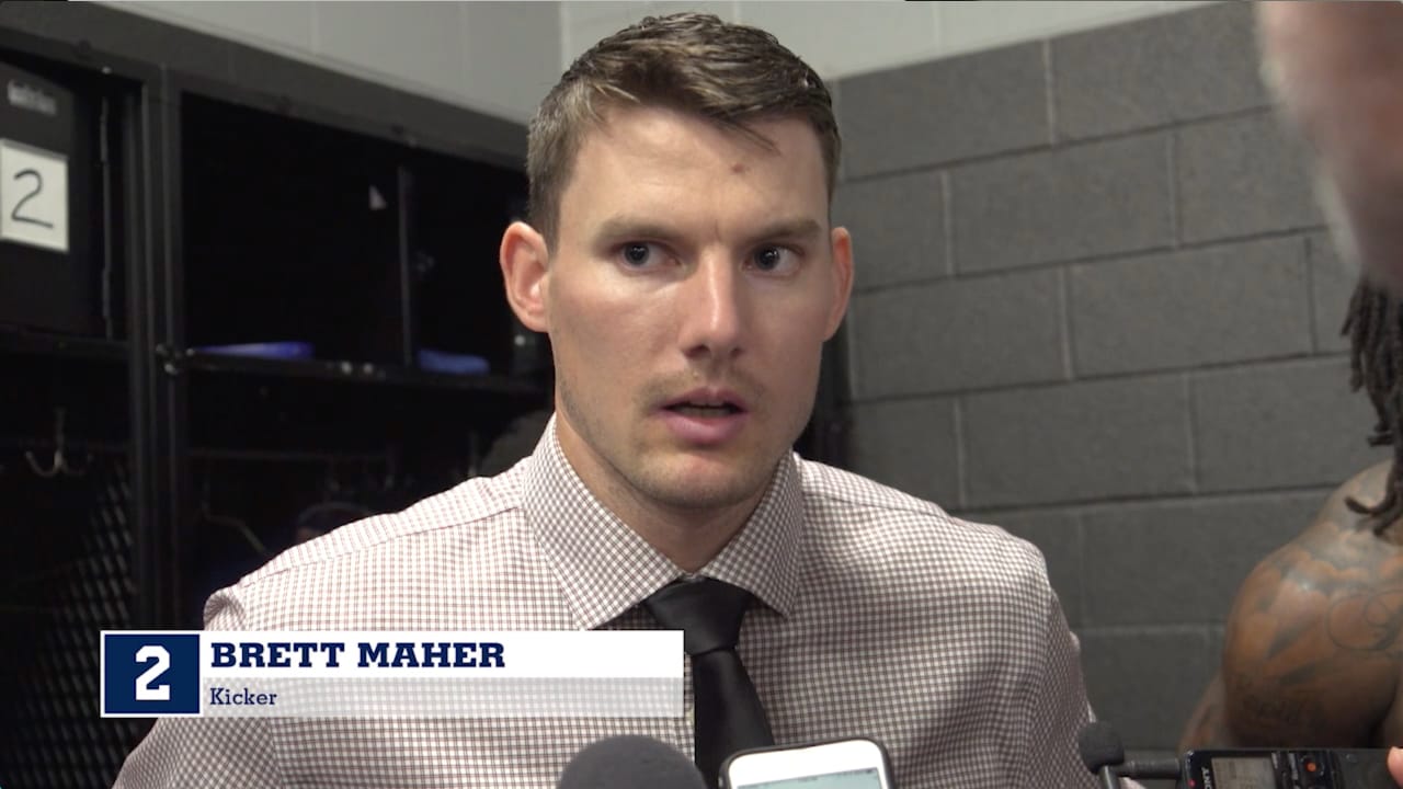 Brett Maher on His Rocky NFL Debut