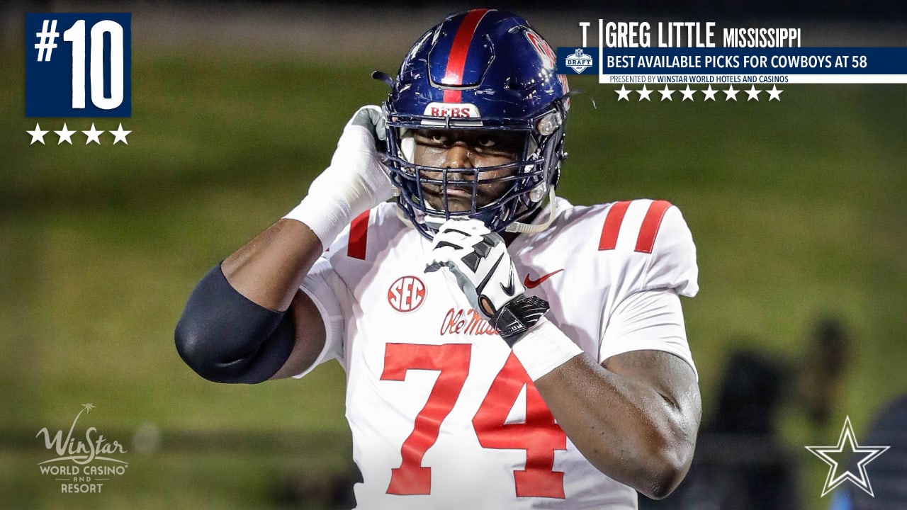 Top 10: Best Available Picks For Cowboys at 58