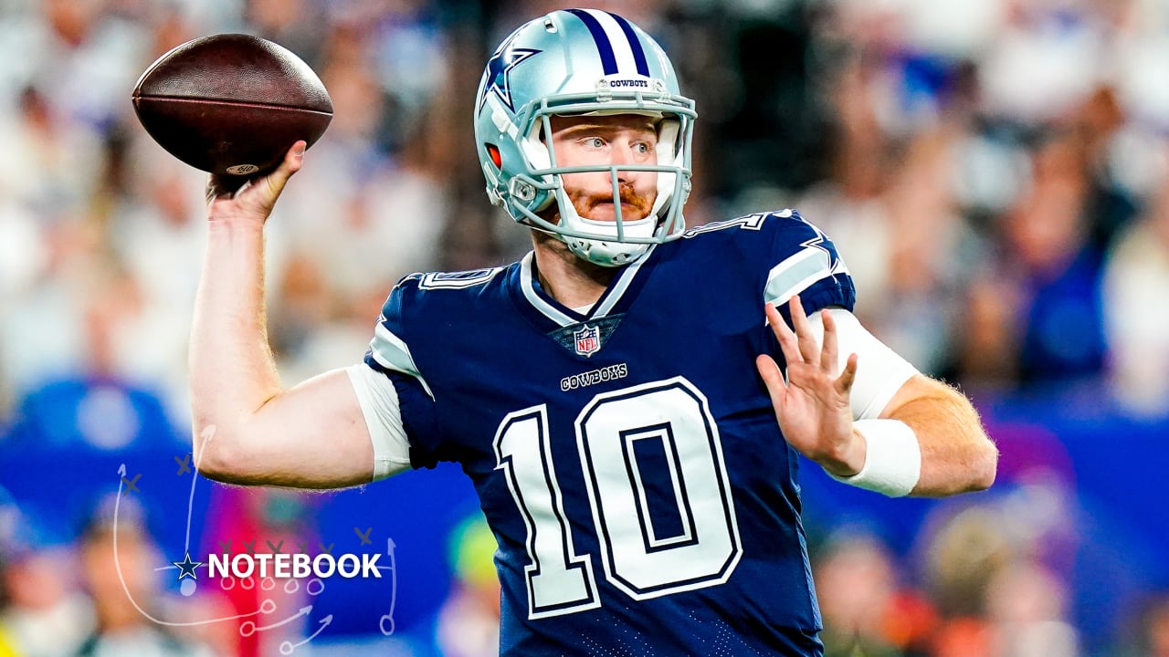 Dallas Cowboys Notebook #DALvsNYG | Week 3