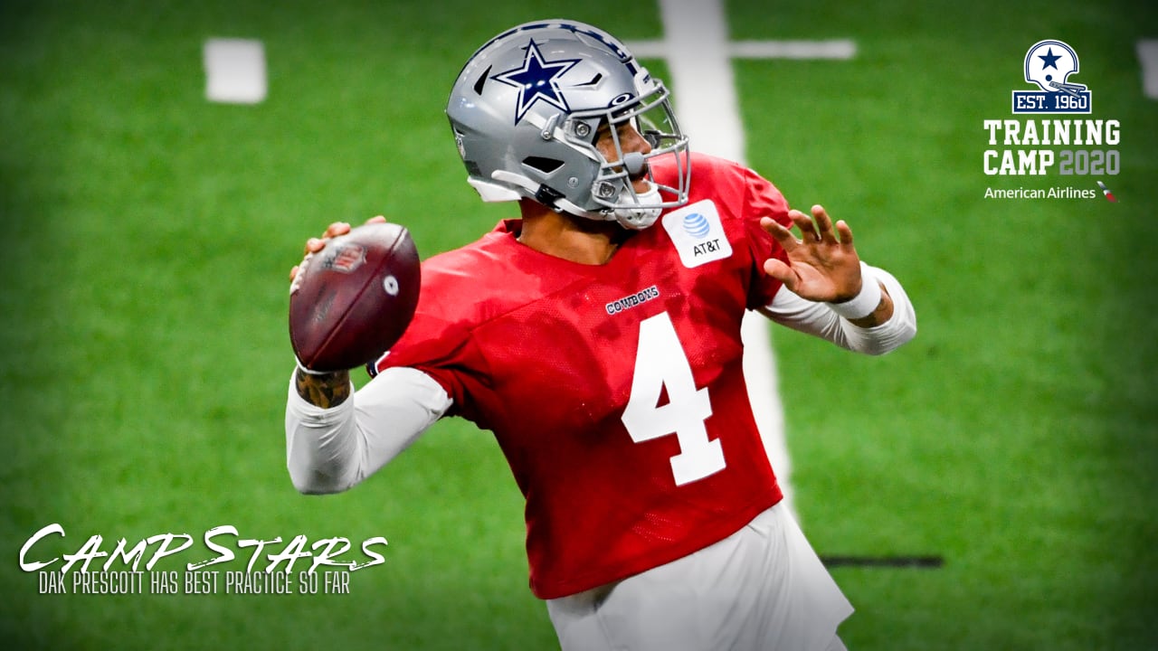 Camp Stars: Dak Prescott Has Best Practice So Far