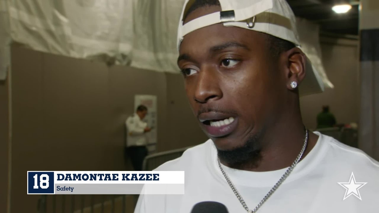 Damontae Kazee Postgame Week 13 | #DALvsNO